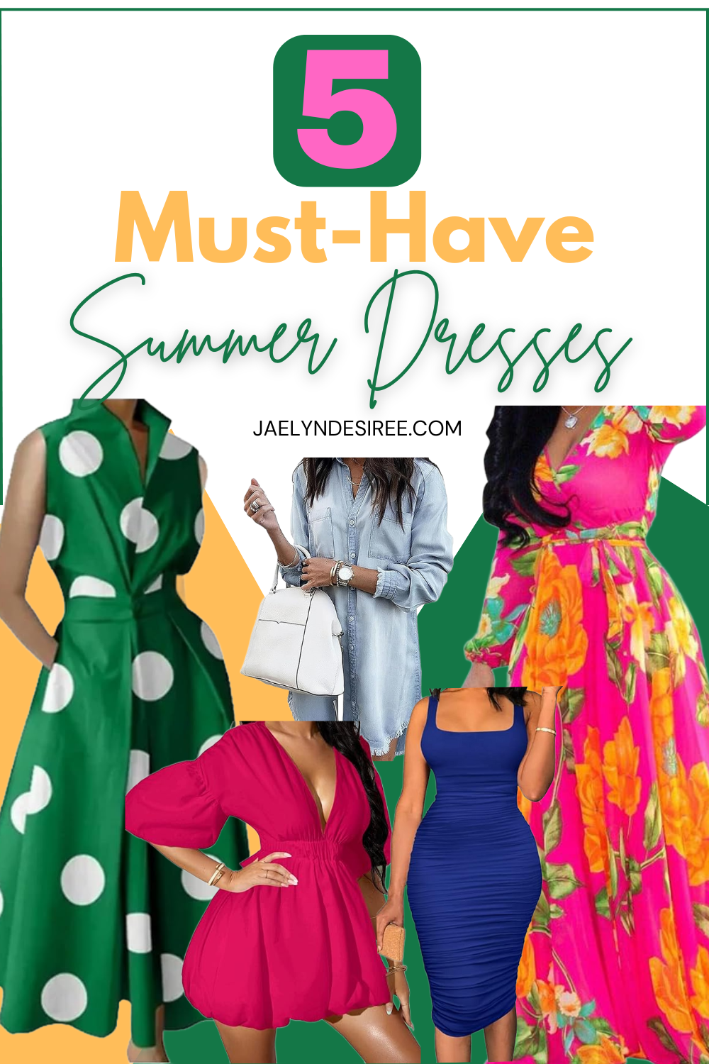 The 5 must have summer dresses you need right now - Jaelyn Desiree